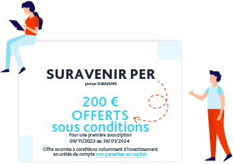 Suravenir PER | L'épargne retraite en ligne référence Suravenir